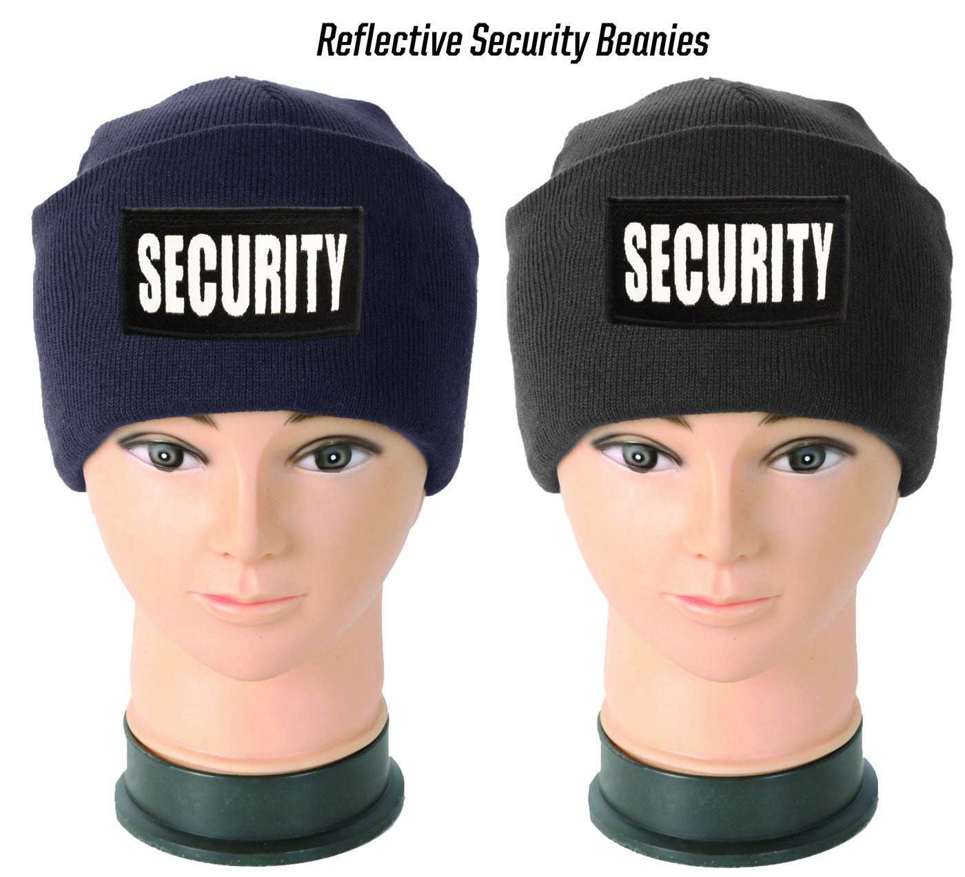 Reflective Security Beanies – Security Uniform