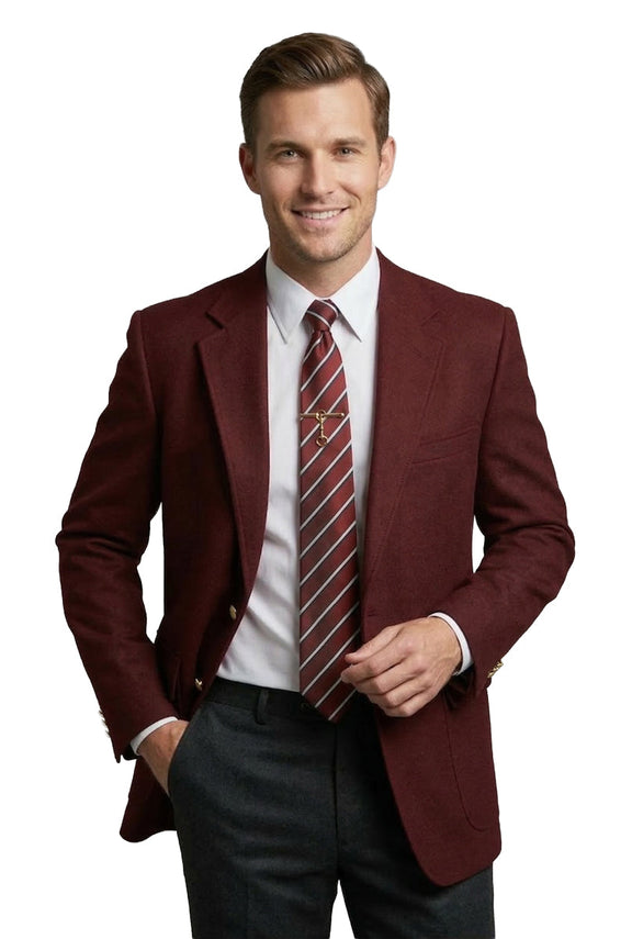 Men’s Polyester Single-Breasted Uniform Blazer – Security Uniform