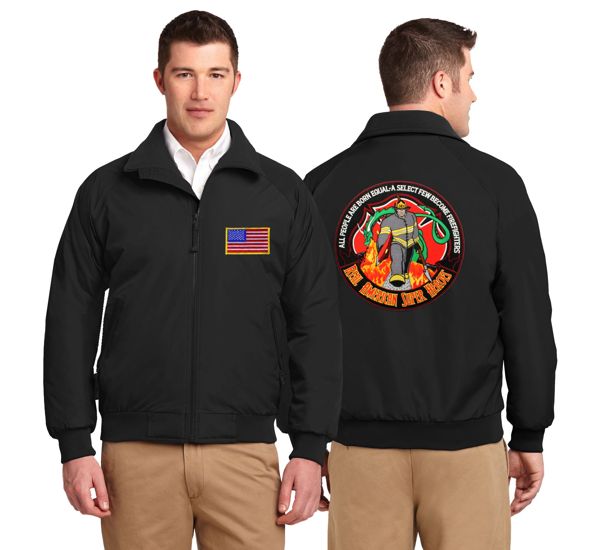Commemorative Three Season Jacket - Firefighters – Security Uniform