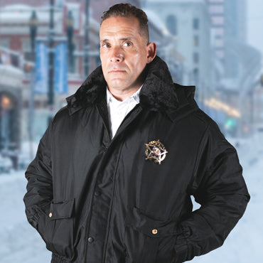 LAPD Service Stripe Hashmarks (Silver on Black) – Security Uniform