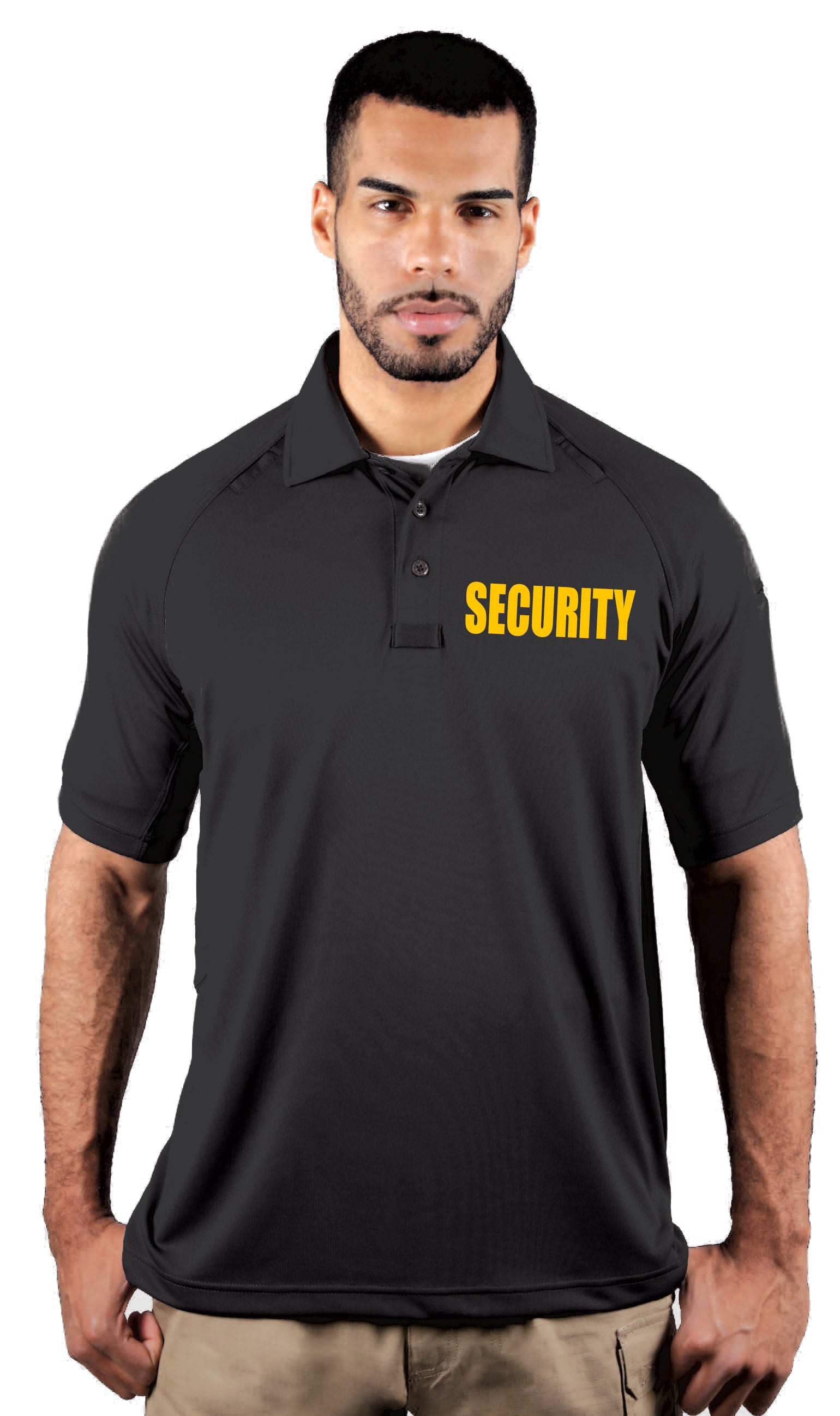 Men's Tactical Short Sleeve Polo (Security ID) – Security Uniform