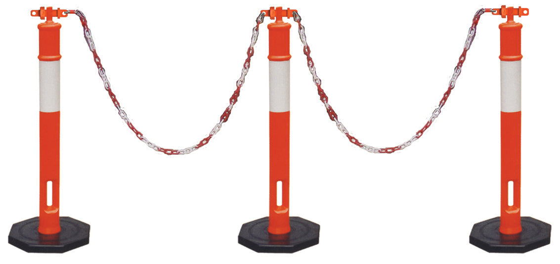 Reflective Portable Bollards – Security Uniform