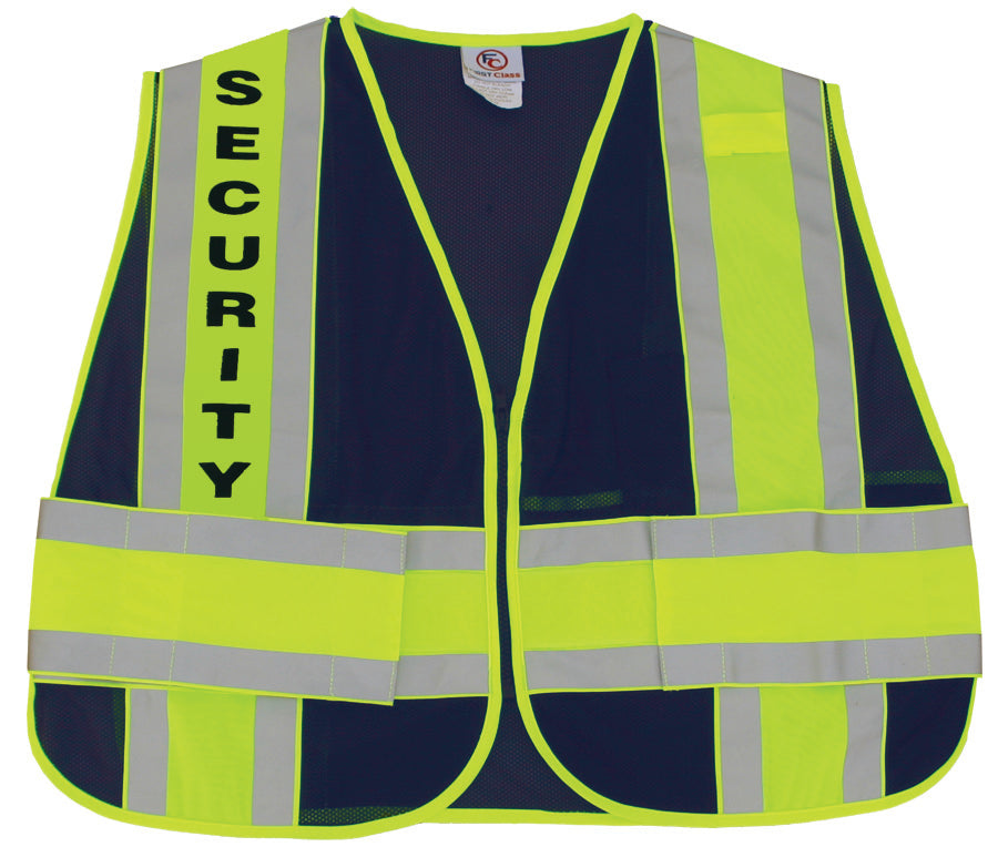 Security Reflective Duty Vests (Dark Navy) – Security Uniform