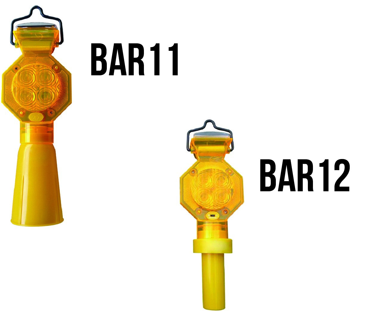 Solar Powered LED Cone Topper – Security Uniform