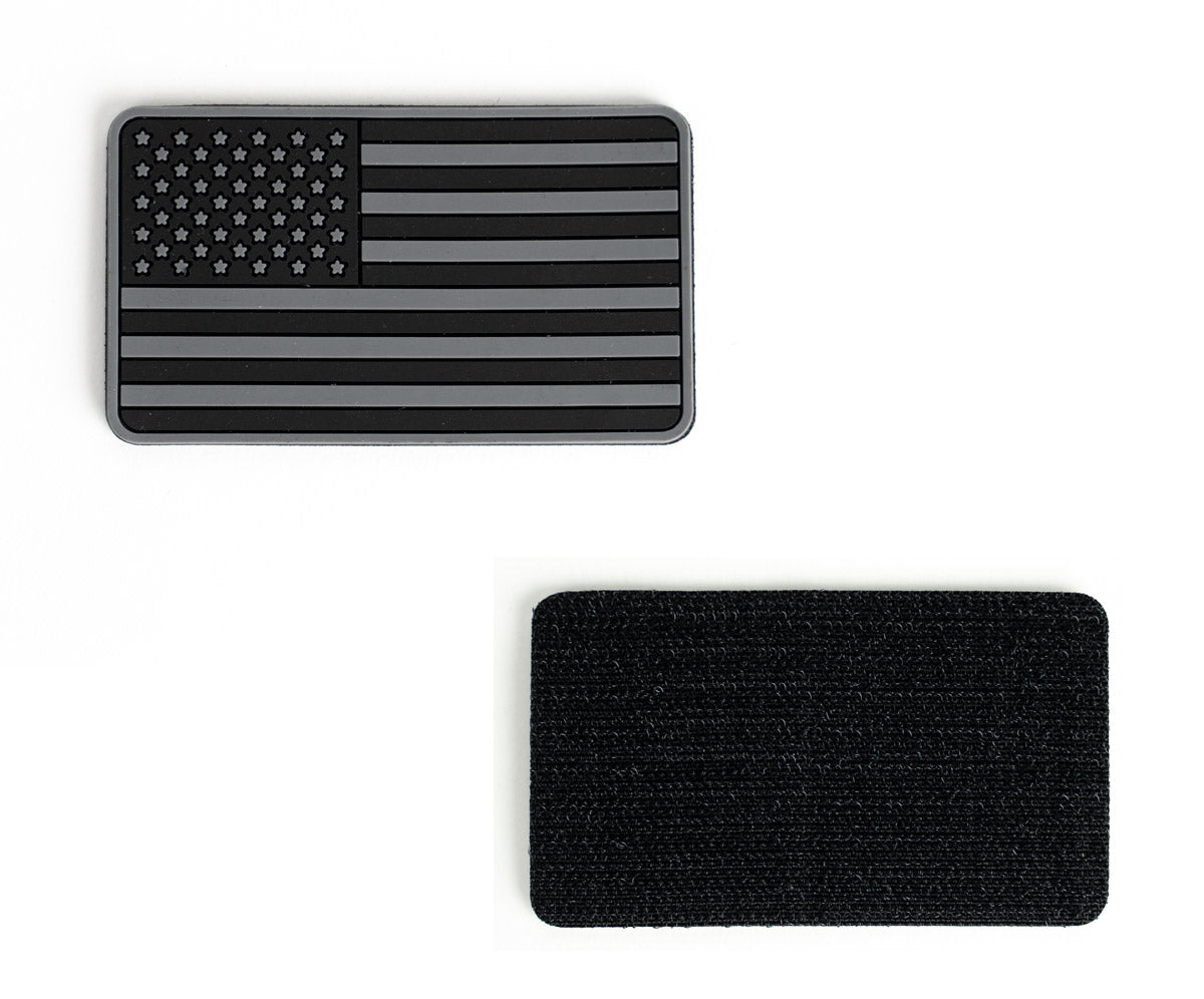 PVC US Flag Patches with Hook and Loop – Security Uniform