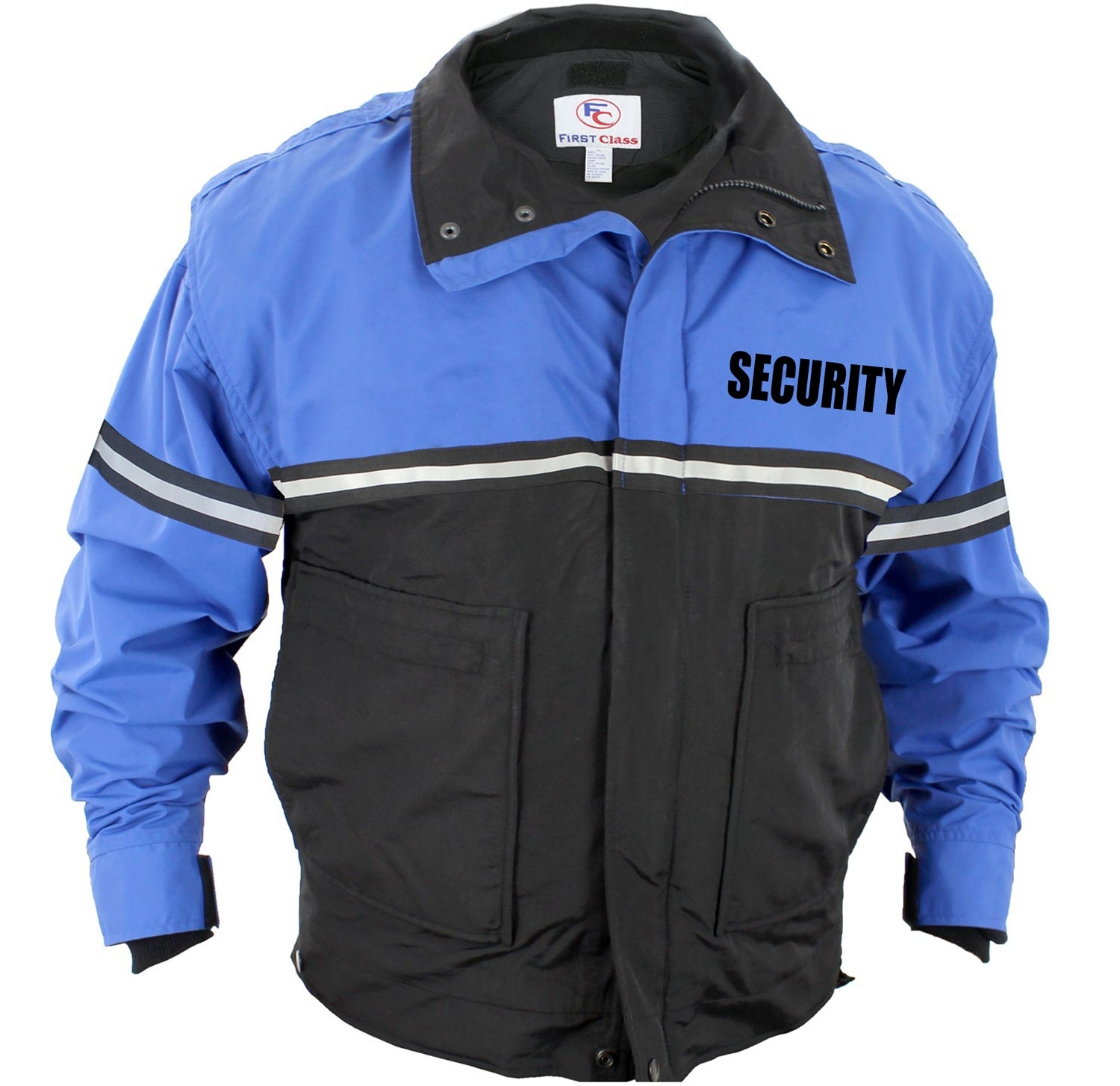 Water Proof Zip-Off Sleeve Bike Patrol Jacket with Removable Liner (Se ...