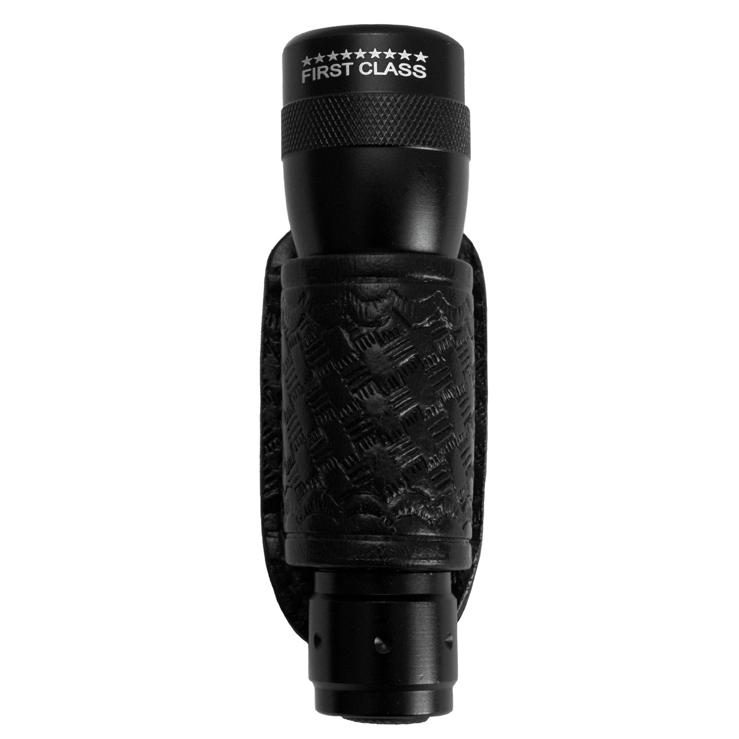 First Class Basket Weave Grip Stinger Mini Flashlight Holder – Security ...