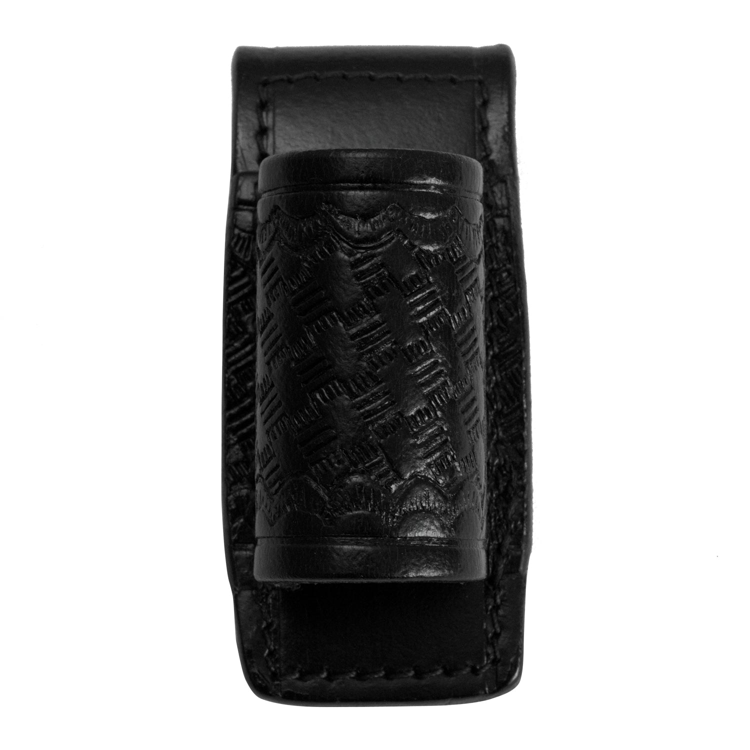 Basket Weave Synthetic Leather Mini Flashlight Grip Holder – Security ...