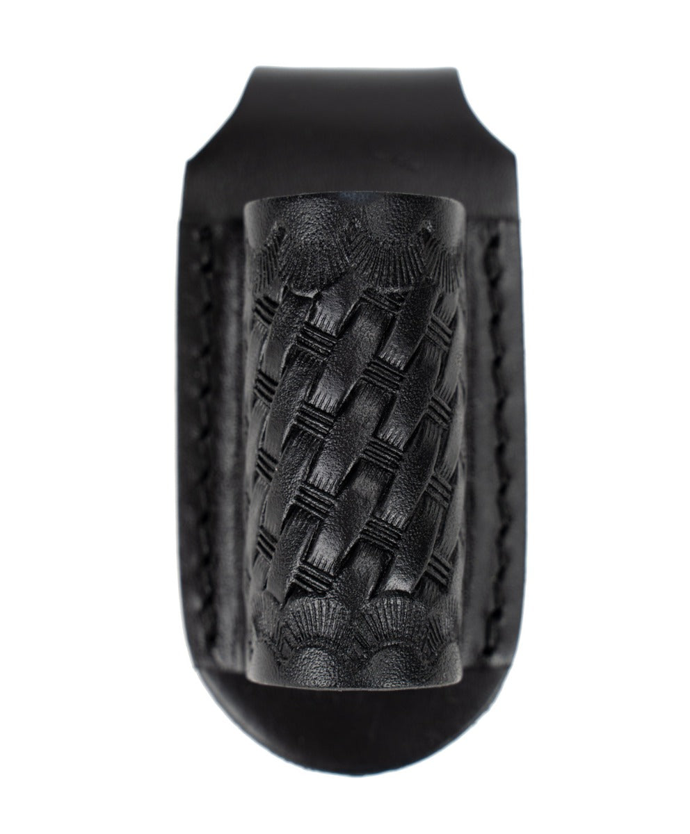 Basket Weave Leather Mini Flashlight Grip Holder – Security Uniform