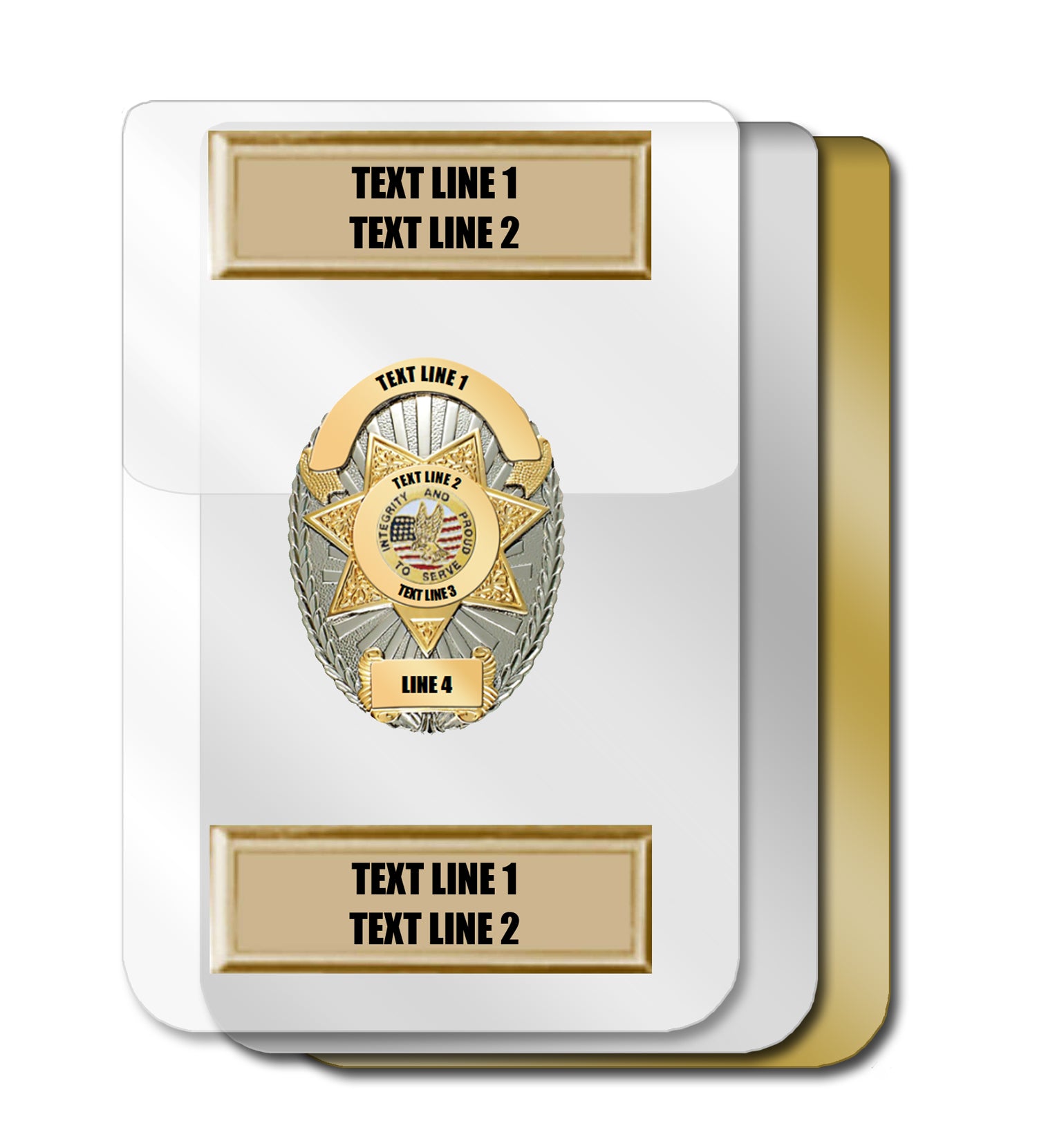Custom Pocket Badge - MPB03 – Security Uniform