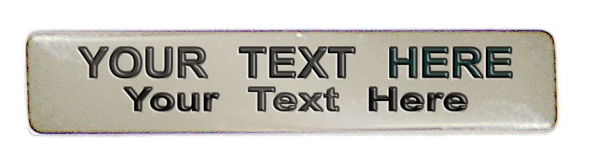 Engraved Brass Name Plates – Security Uniform
