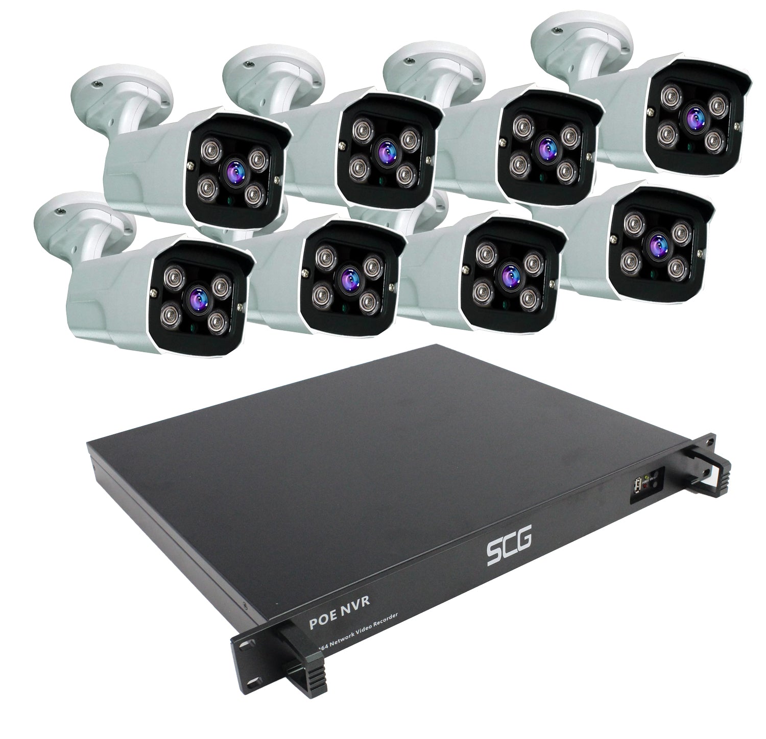 3 MP 8Ch Kit Security Camera System – Security Uniform
