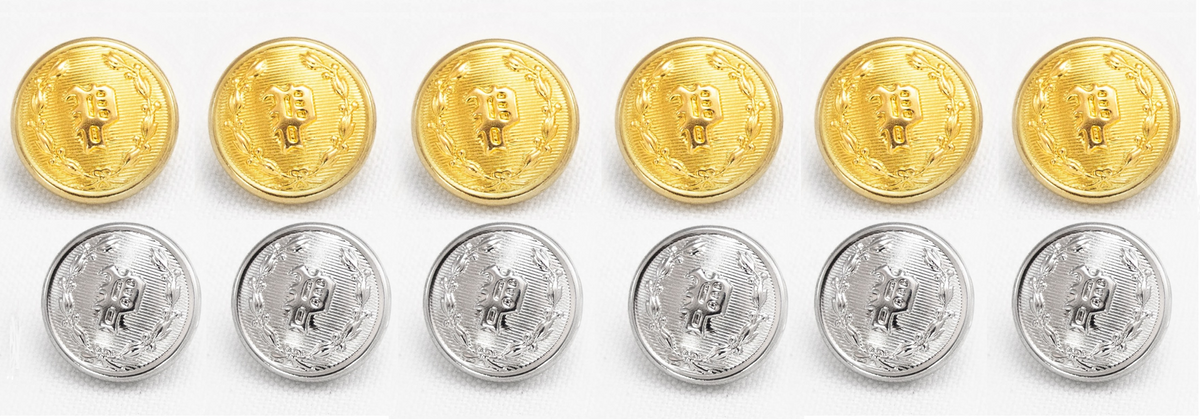 P Buttons (Set of 6) – Security Uniform