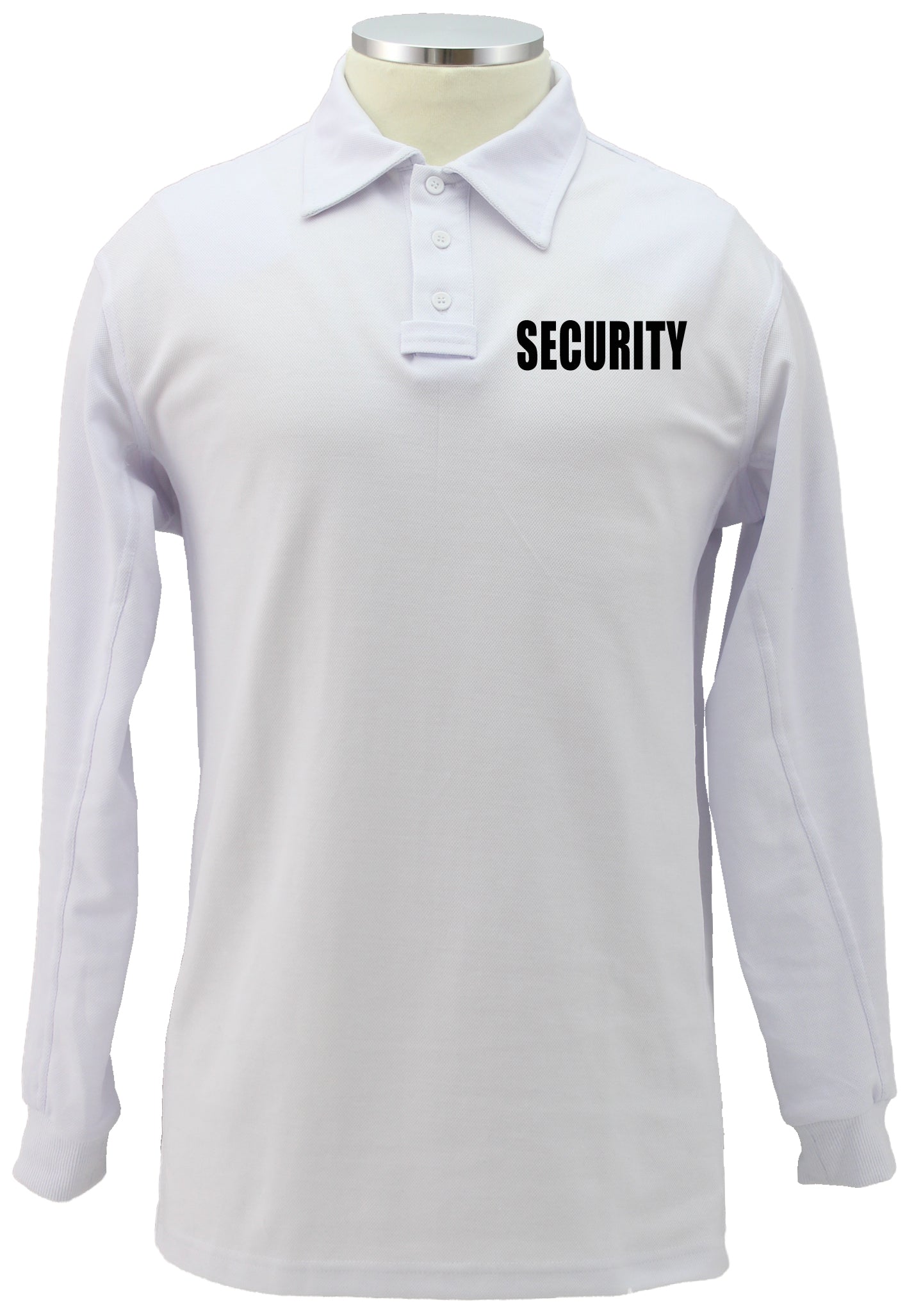 Tactical Performance Long Sleeves Polo Shirt With ID – Security Uniform