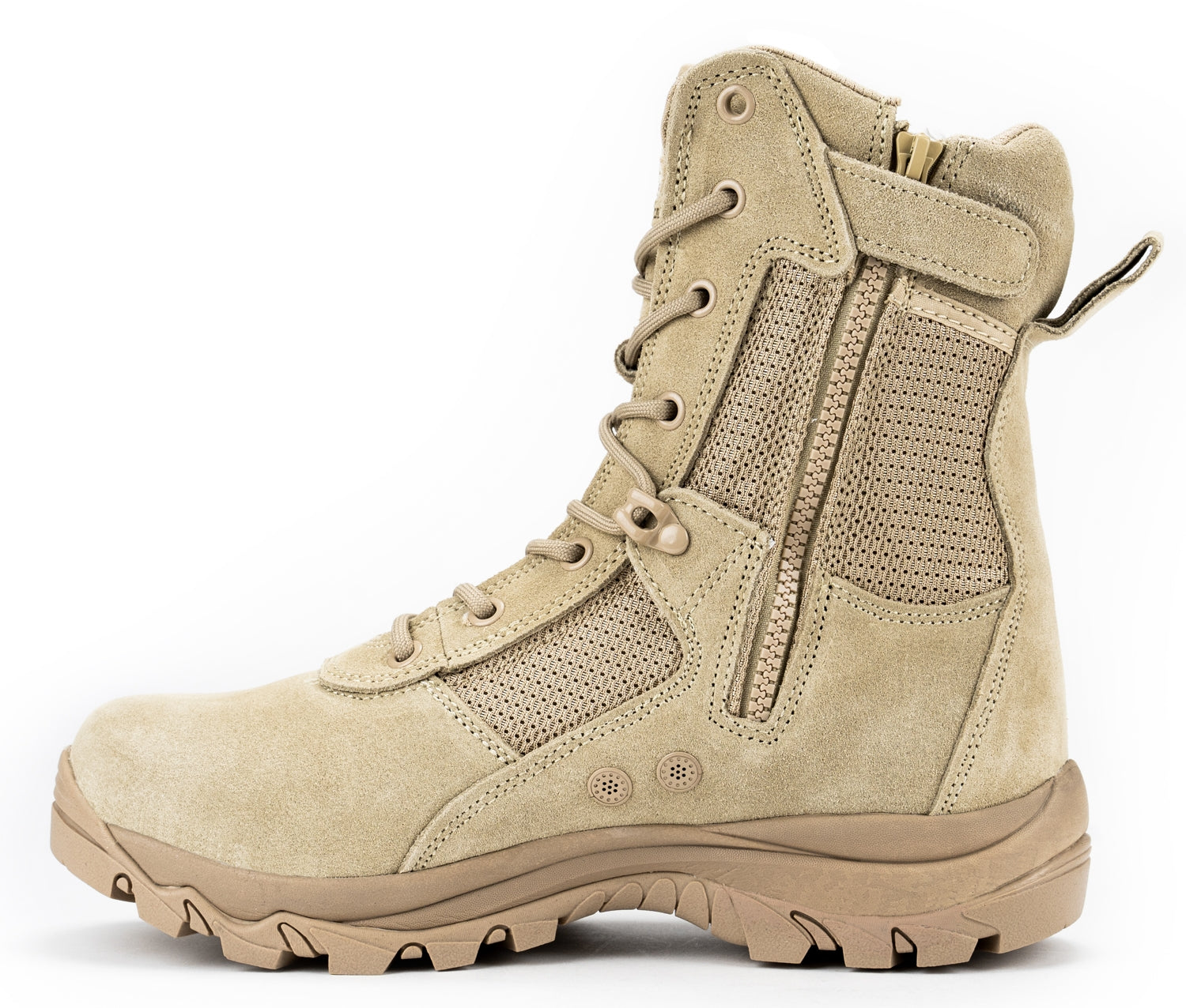8" CoolMax Ryno Gear Tactical Combat Boots (Beige) – Security Uniform