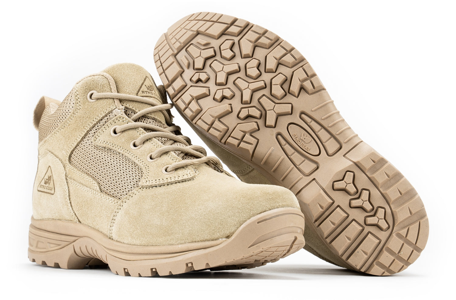 4.5" CoolMax Ryno Gear Tactical Combat Boots (Beige) – Security Uniform