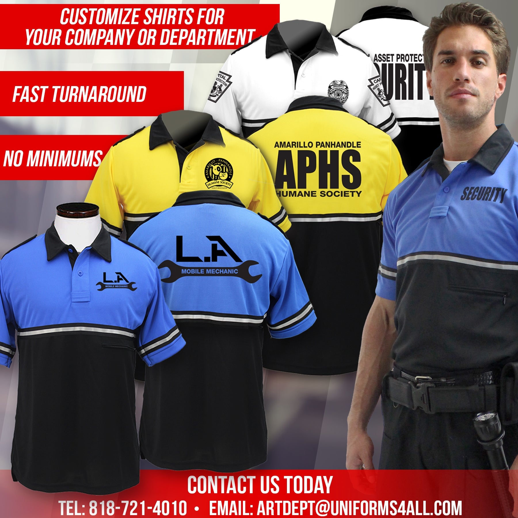 First Class Two Tone Bike Patrol Shirt with Zipper Pocket and Hash Str ...