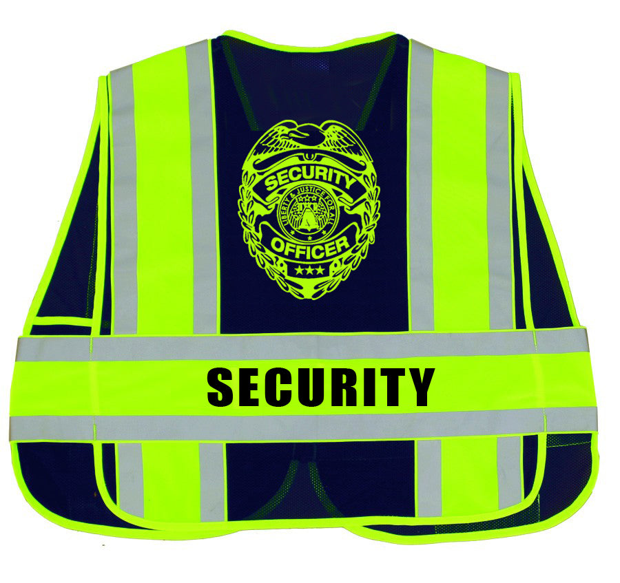 Security Reflective Duty Vests (Dark Navy) – Security Uniform