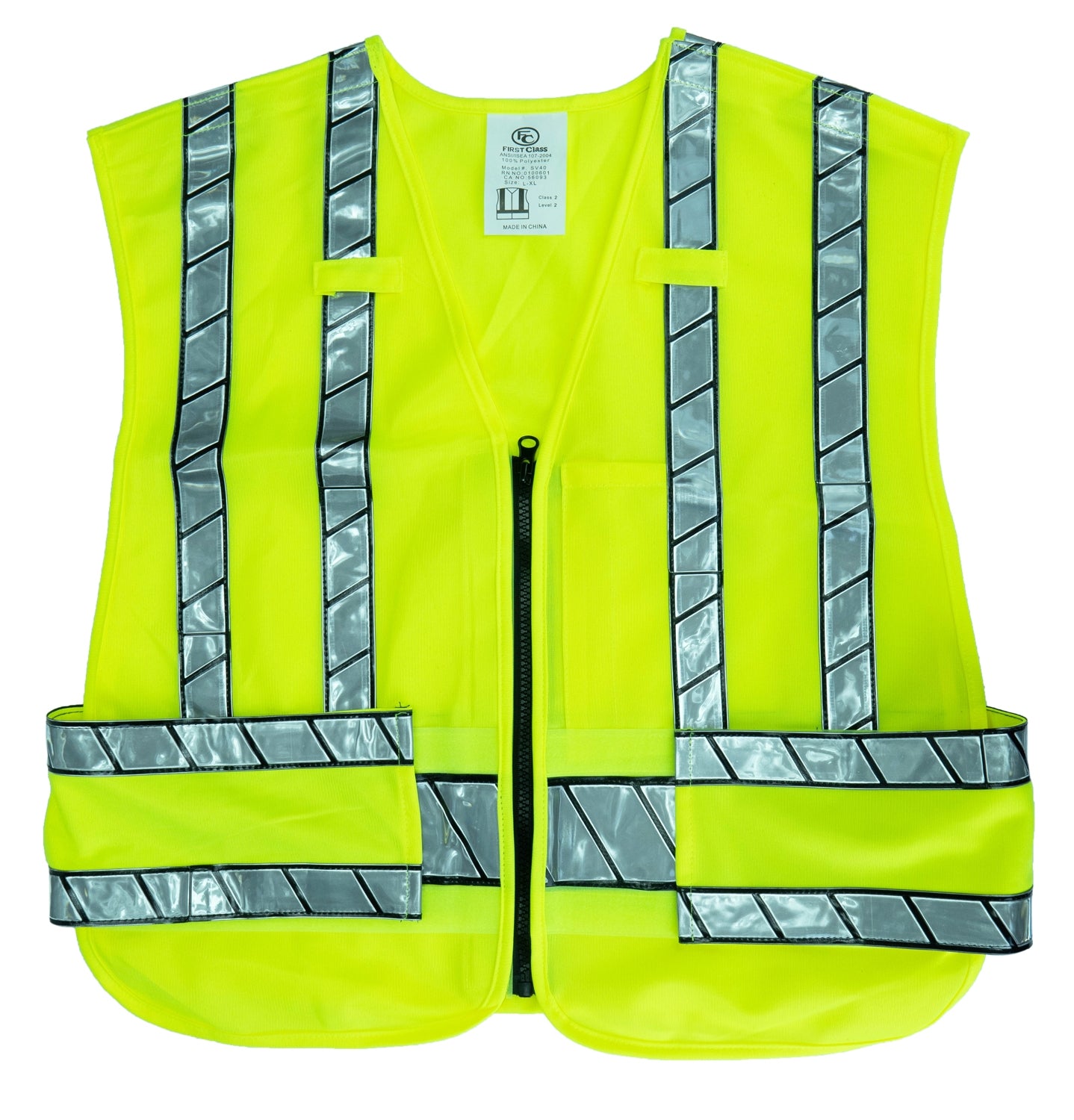 Reflective Safety Vest with Optional Reflective Identifier – Security ...