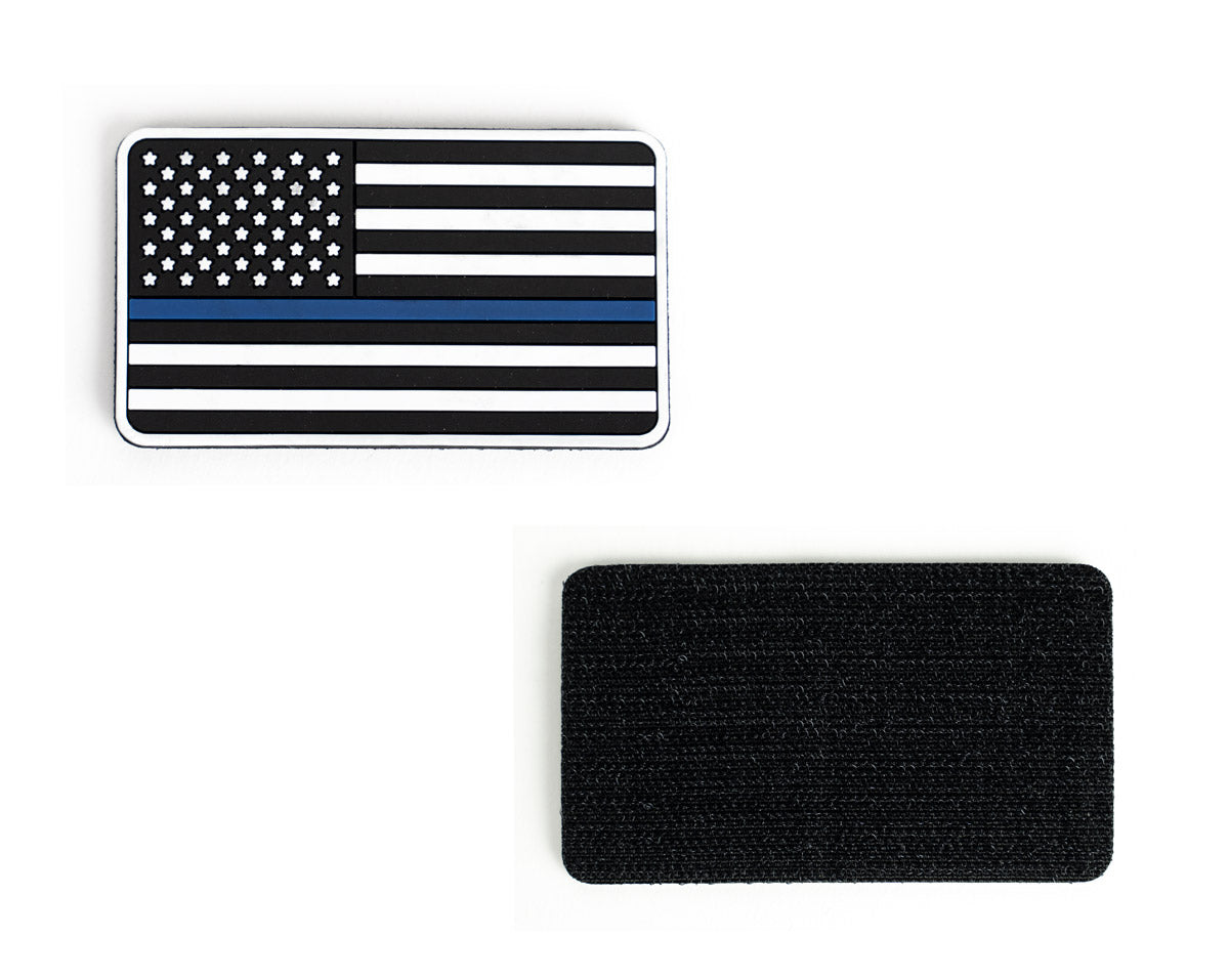 PVC US Flag Patches with Hook and Loop – Security Uniform